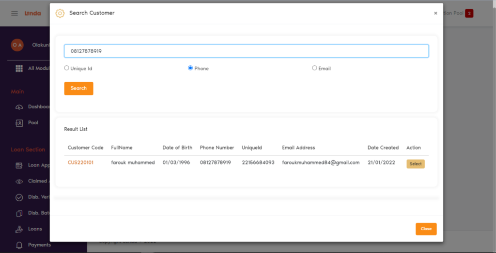 Loan Application – Lendastack Knowledge base