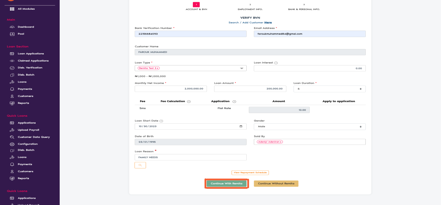Payment – Lendastack Knowledge base