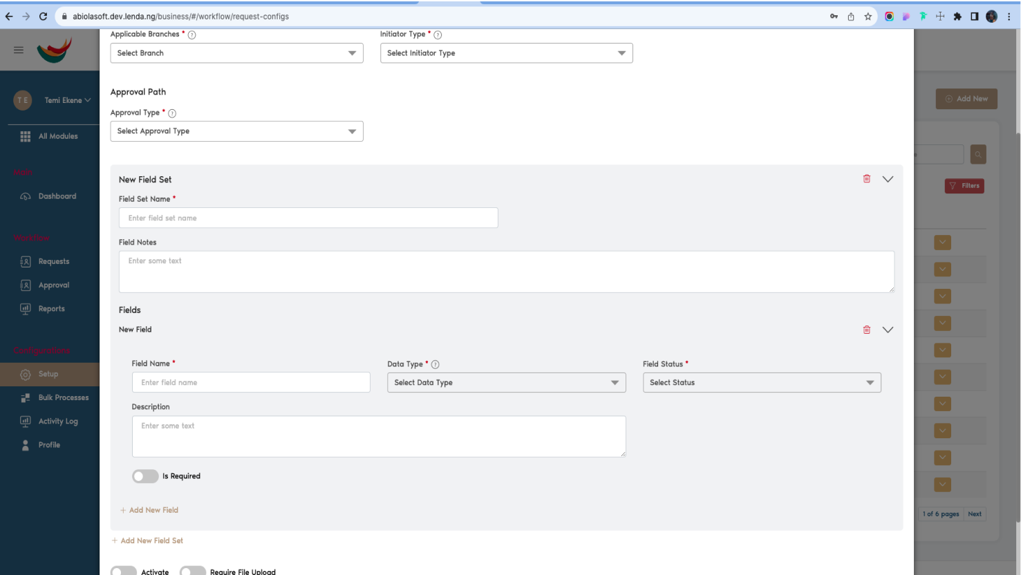 Configuration – Lendastack Knowledge base