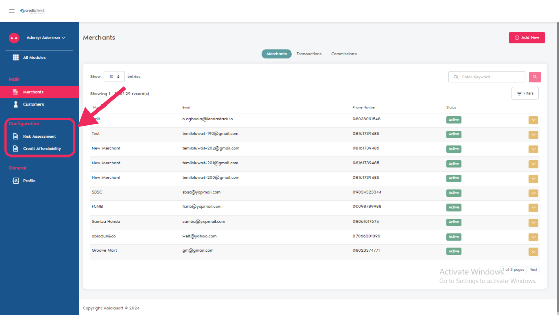 Checkout – Lendastack Knowledge base