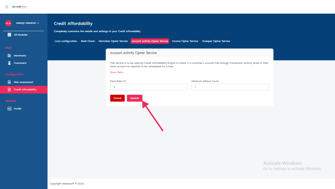 Checkout – Lendastack Knowledge base