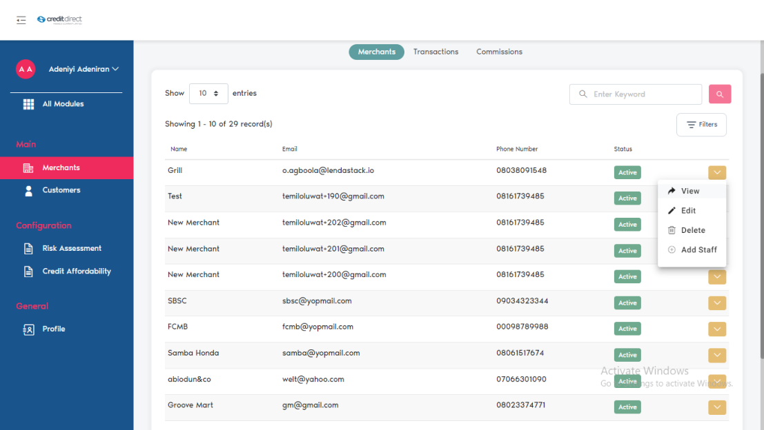 Checkout – Lendastack Knowledge base